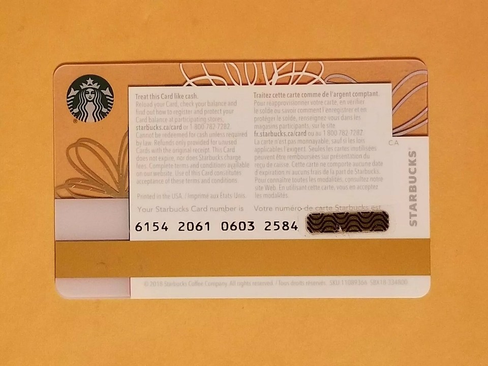 Starbucks Happy Birthday Gift Card Reloadable Empty RARE | eBay