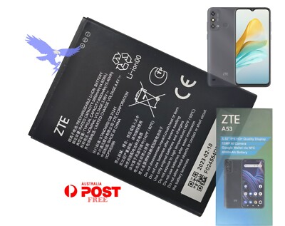 Genuine ZTE Battery for ZTE A53 Blade A53 Free Shipping | eBay Australia