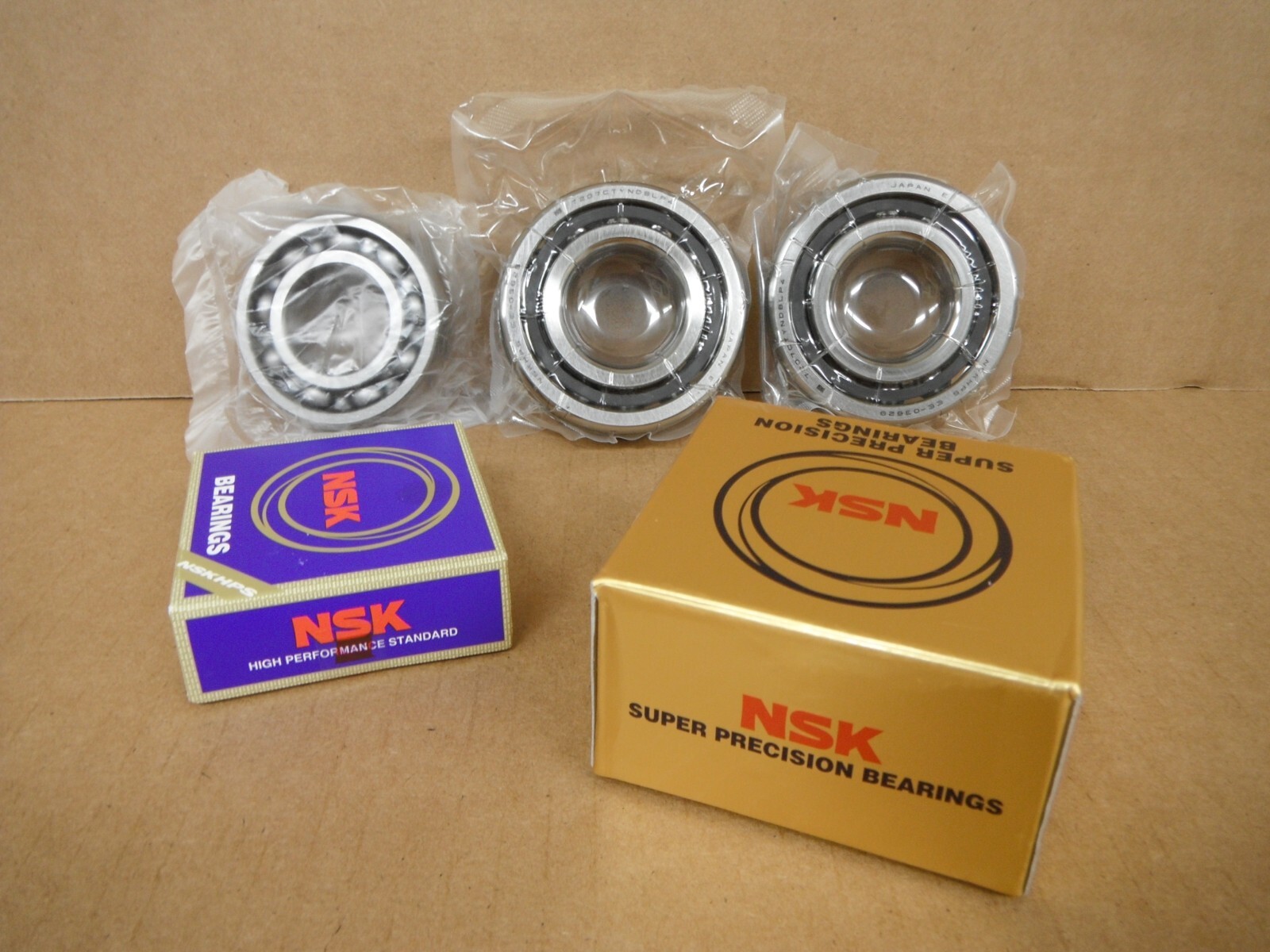 Bridgeport mill SPINDLE BEARING SET 1418 1422 11190238 Made in Japan ...