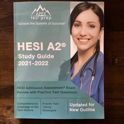 HESI A2 Study Guide 2021-2022: HESI Admission Assessment Exam Review ...
