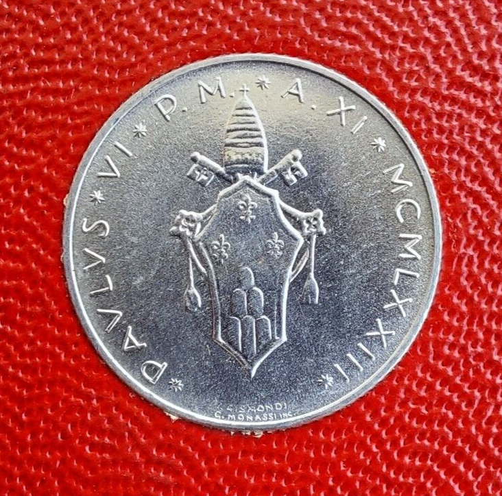 Vatican Papal States 2 LIRE Anno XI 1973 Y.117 UNC | eBay