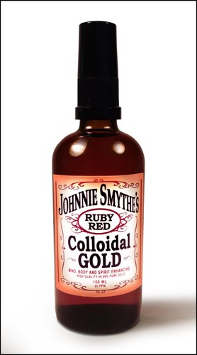 COLLOIDAL GOLD RUBY RED 100ml Spray 40ppm 99.99% Gold FREE Standard Aus ...
