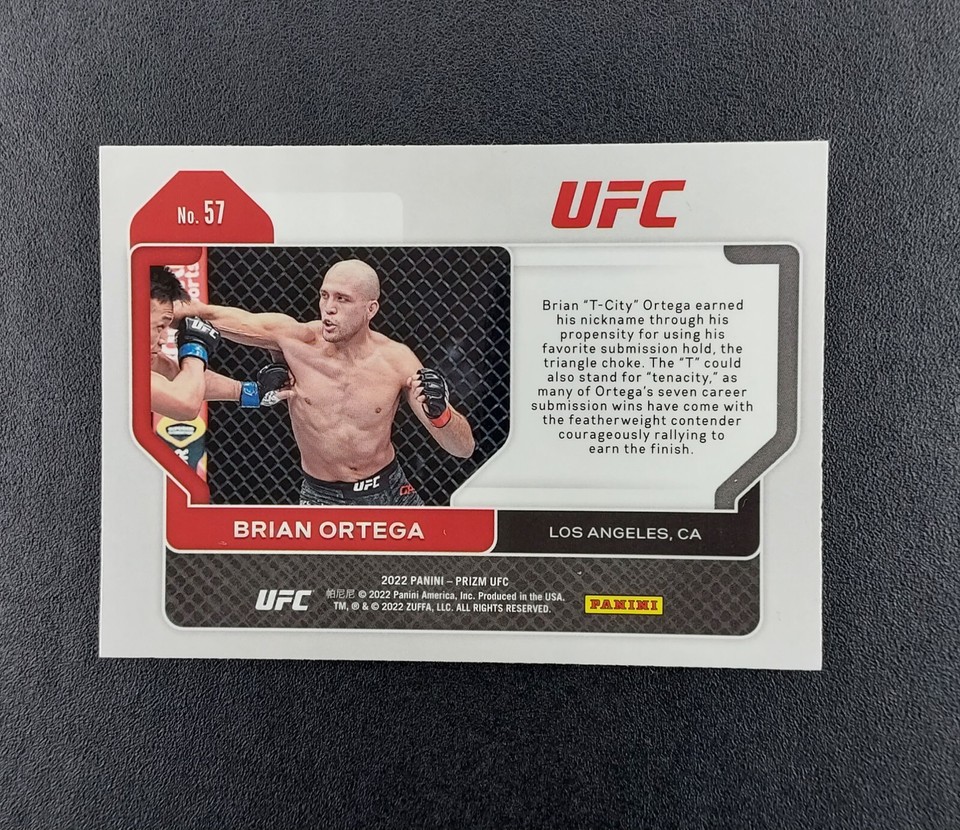 2022 Panini Prizm UFC #57 Brian Ortega Base | eBay