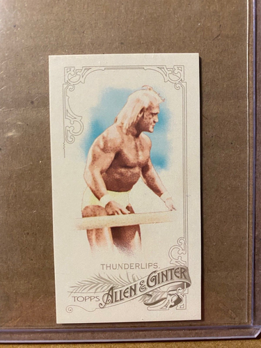 THUNDERLIPS RC HULK HOGAN 2015 Topps Allen & Ginter MINI #225 ROCKY ...