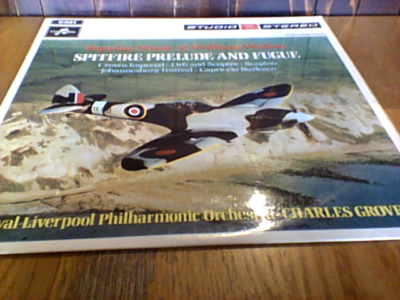WILLIAM WALTON SPITFIRE PRELUDE AND FUGUE 1st UK Studio 2 Stereo LP 1969 RAF WW2 | eBay