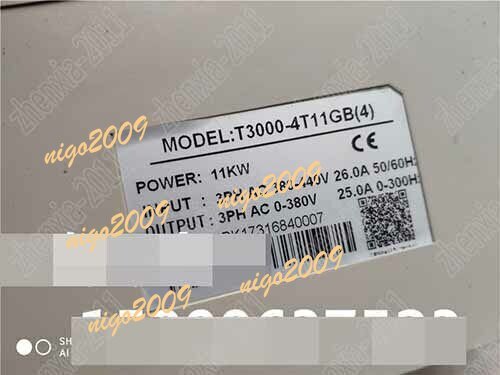 1PC Used Inverter T3000-4T11GB 11KW 380V 180 days Warranty # | eBay