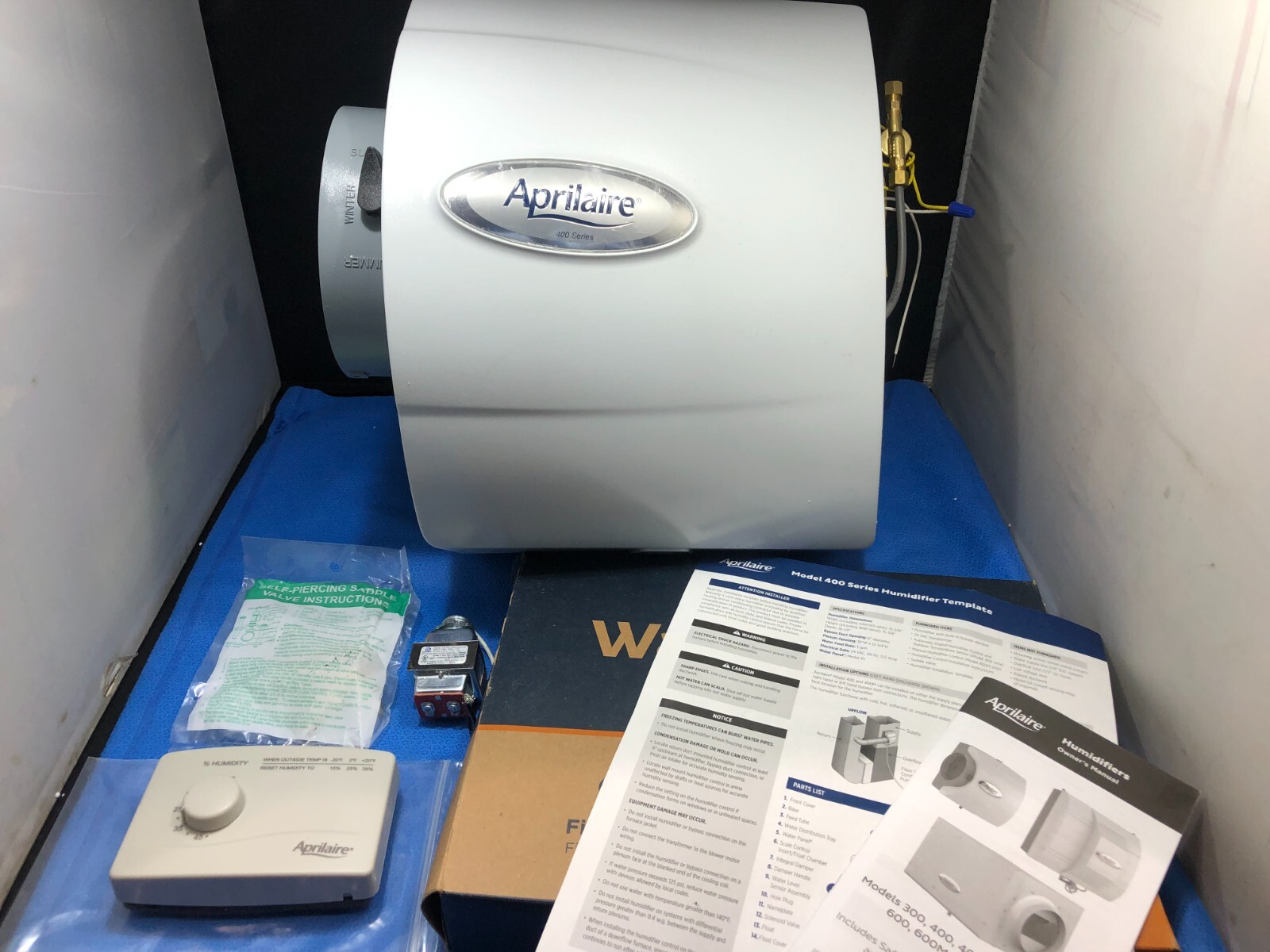 Aprilaire 400M Whole House Humidifier with Manual Control! Up to 5000 ...