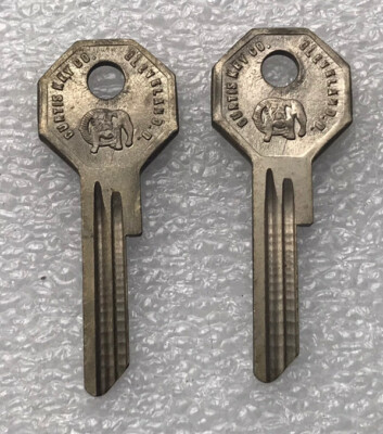 Curtis Y-128 key blank SET OF 2 [T] | eBay