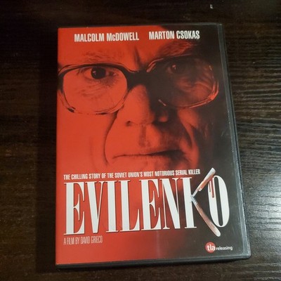 Evilenko DVD Malcolm McDowell Marton Csokas TLA Releasing Not Rated OOP ...