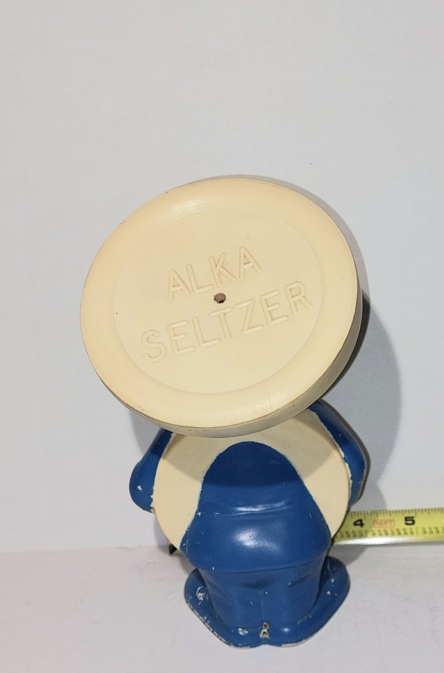 Large Speedy Alka Seltzer advertising vinyl figure doll not mint 8 inch ...