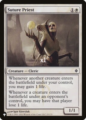 MTG The List PLIST Suture Priest MINT | eBay