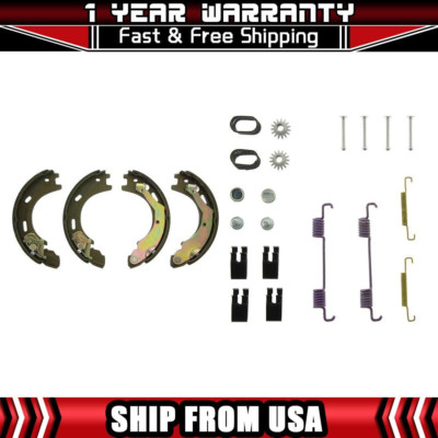 2X Centric Parking Brake Shoe & Hardware Kit Rear For Land Rover LR3 ...