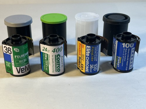 Lot of 4~ Vintage 35mm Film Rolls Kodak, Costco, Target, Fuji Color ...