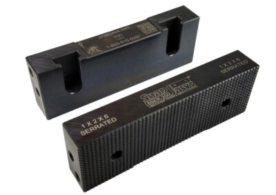 Snap Jaws 6SER-200 6″ Serrated Milling Vise Jaws 2 x 1 x 6 USA MADE | eBay