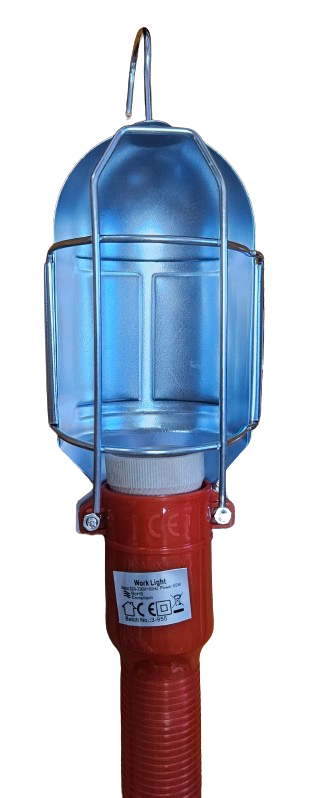 Inspection Lamp 240v Mains Light With Hanging Hook - 5m Lead - Camping ...