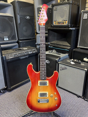 Hondo Formula 1 Series Electric Guitar Sunburst Finish H-762 *Pre-Owned ...