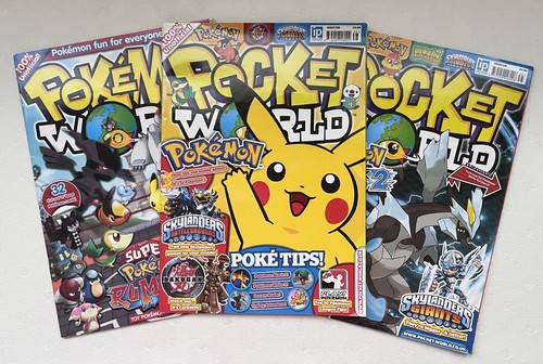 3 x Pocket World Pokémon Magazines **FREE POST** | eBay Australia