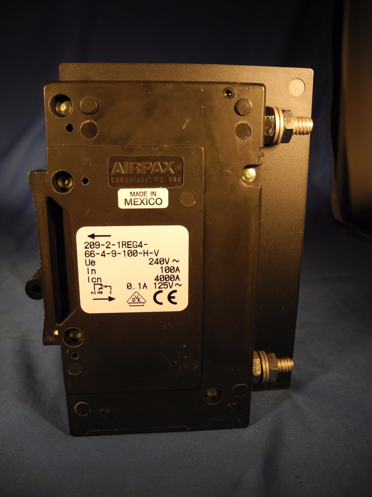 Airpax M 209 AB-5884 2 Pole Circuit Breaker 125-240V | eBay