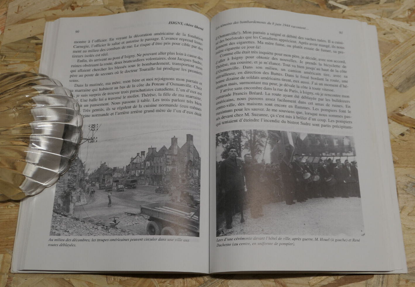 ISIGNY CHERE LIBERTE / TEMOIGNAGES PHOTOS HISTOIRE WW2 NORMANDIE 8 JUIN ...