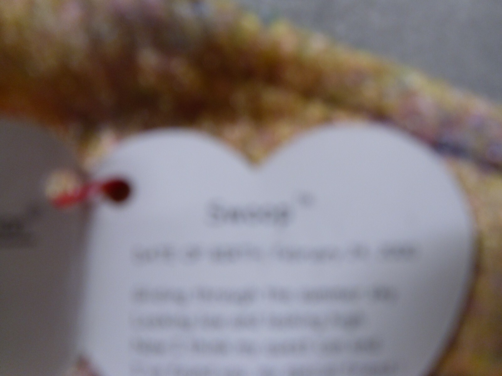 beanie babies Swoop 2000 DOB 2/24/00 MFG defect RARE Morrie tag Error ...