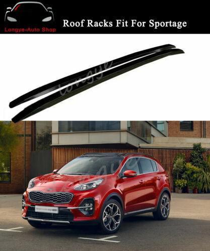 2pcs Fits for KIA New Sportage 2016-2021 roof rails Roof Rack Side Rail ...