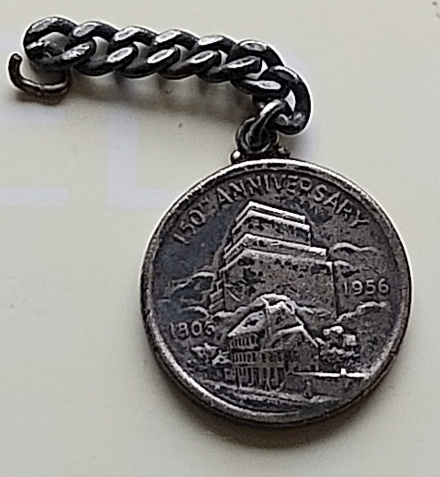 1956 Colgate Palmolive 150th Anniversary Sterling Silver Medallion ...