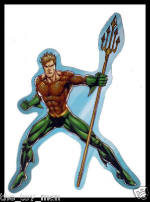 AQUAMAN STICKER DECAL~DC COMICS JUSTICE LEAGUE SUPER HERO~BOGO 40% OFF ...