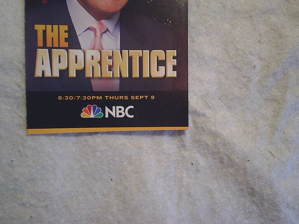 2004 THE APPRENTICE TV SHOW TRUMP BACK IN BUSINESS AD PRINT ONLY ...