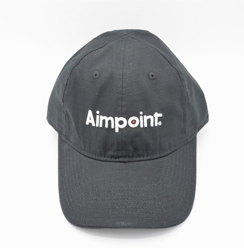 AIMPOINT RIPSTOP BASEBALL CAP/HAT BLACK T1 T2 H2 RDS RED DOT SIGHT ACRO ...