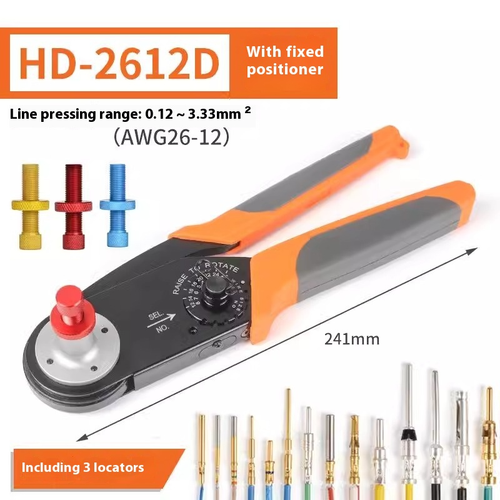 Crimping Pliers Wiring Tool Aviation Terminals Pin Crimper Four-Core ...