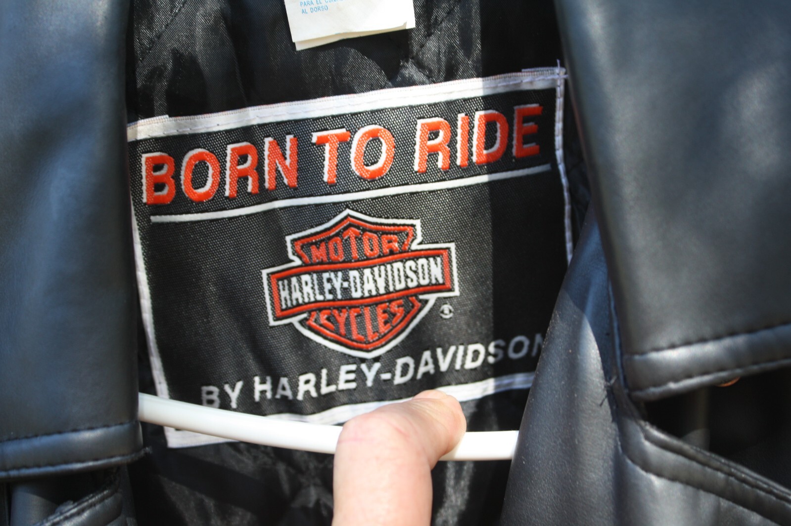 Harley Davidson Jacket born to ride Women sz. 16/18 - Gem