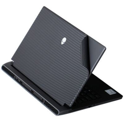 Carbon Vinyl Laptop Sticker Decal Skin Cover Guard for Alienware M16 R1 ...