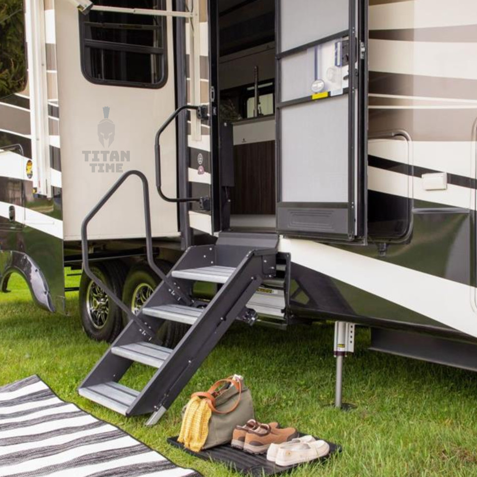 Lippert 799640 Generation 3 Triple & Quad Solid Step RV Entry Assist ...