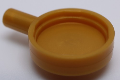 Lego 3x Pearl Gold Minifig Utensil Frying Pan | eBay