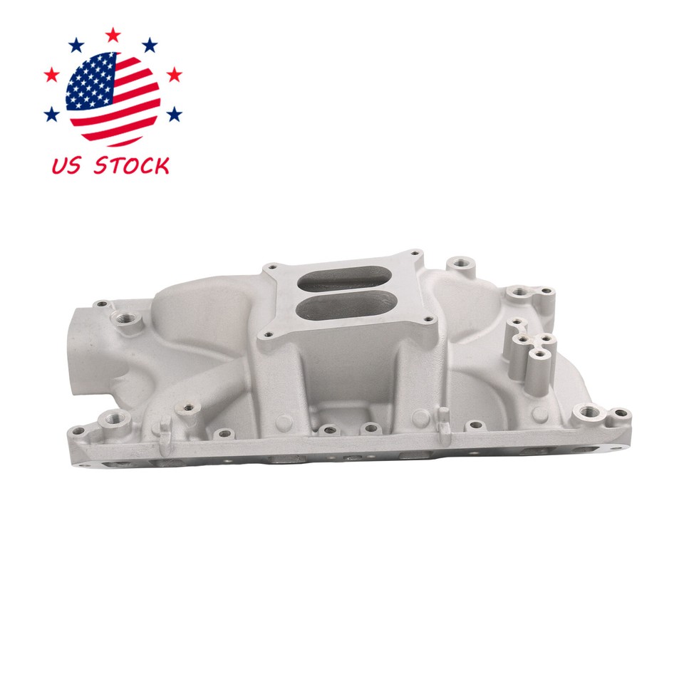 For Ford Small Block Windsor 351W V8 5.8L Aluminum Dual Plane Intake ...
