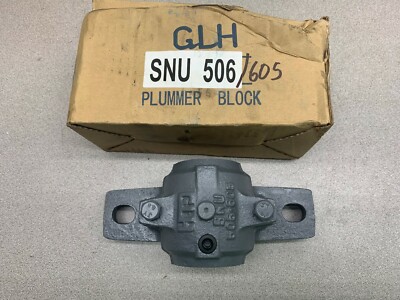 NEW IN BOX GLH PLUMMER BLOCK SNU 506 | eBay
