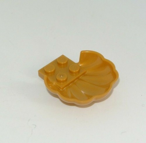 LEGO : Coquillage Coquille Palourde - Réf 18970 doré - Set 10129 41101 ...