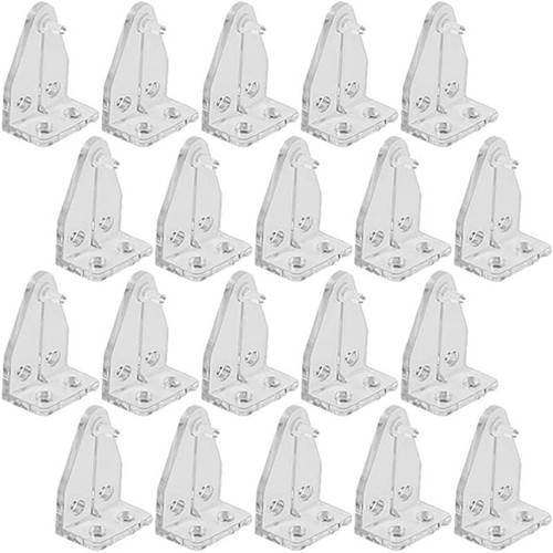 20Pcs Bottom Rail Hold Clips Mini Blind Hold Down Brackets Venetian ...
