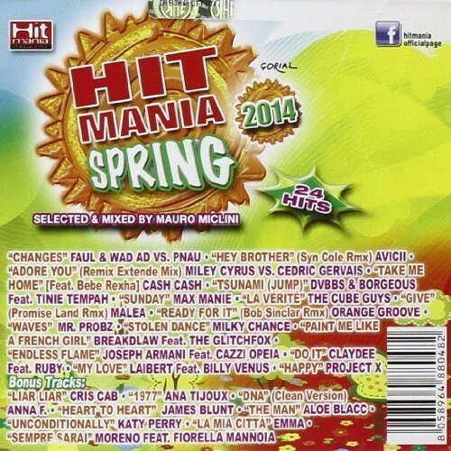 VARIOUS ARTISTS - HIT MANIA SPRING 2014 NEW CD 8058964880482| eBay