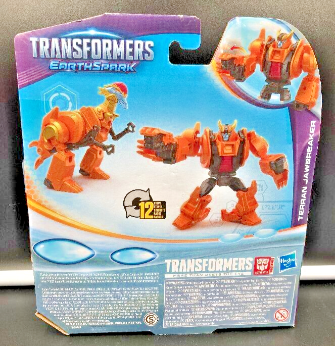 2023 New MIB Hasbro Transformers Earth Spark Terran Jaw Breaker Action ...