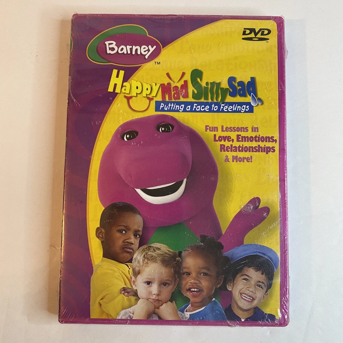 Barney Happy Mad Silly