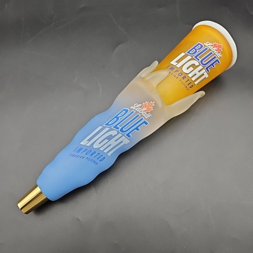 LaBatt Blue Light Beer Tap Handle Canadian Pilsener Ice Glass 10.5" | eBay