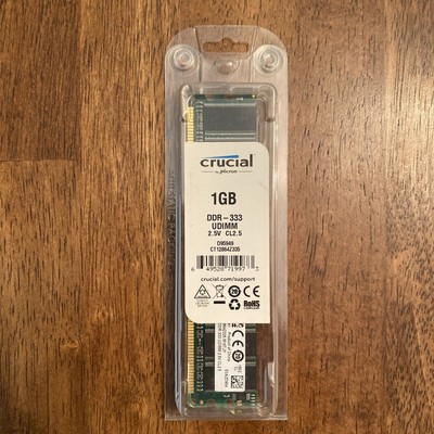 1GB DDR1 DDR PC2700 PC 2700 DDR1-333 333MHZ 184PIN DIMM NON-ECC ...