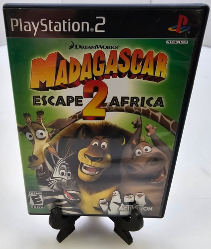 Sony Playstation 2 PS2 Dreamworks Madagascar 2 Escape Africa Cleaned ...