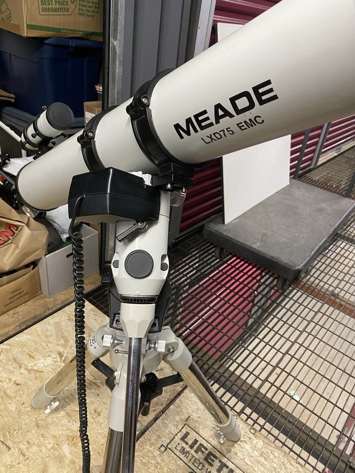 MEADE LXD75 SERIES AR5at ACHROMATIC 5in TELESCOPE | eBay