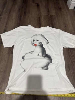 Amanda Lenore Large Red Lipstick T-Shirt | eBay