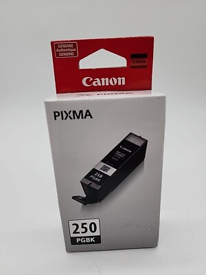 OEM Genuine Canon PGI250XLPGBK 6432B001 Black Ink Cartridge PIXMA MG ...