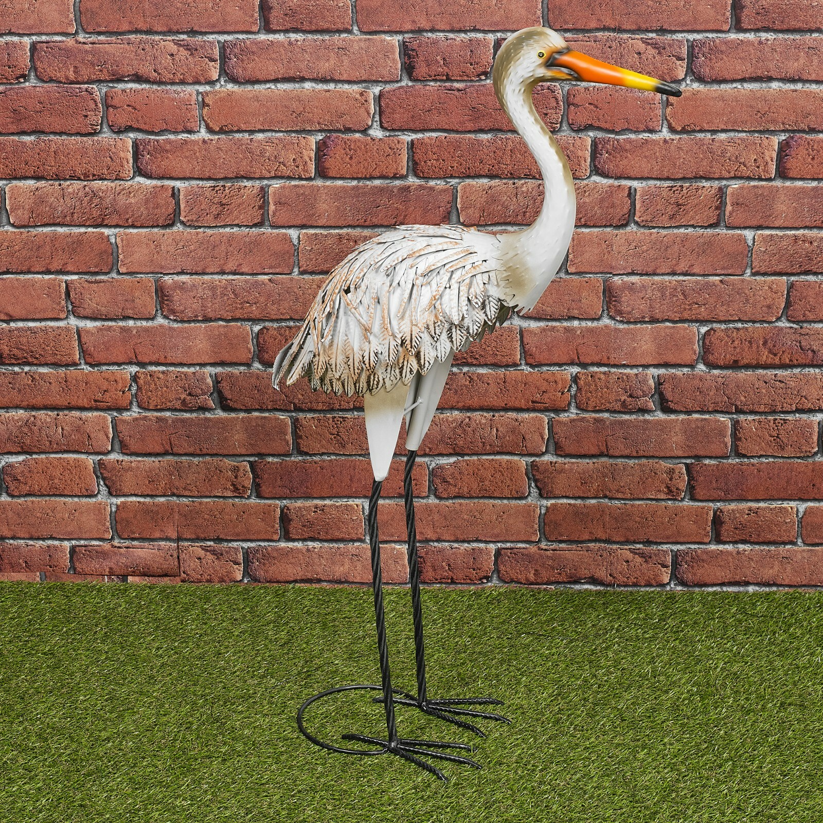 Decorative Metal Birds Outdoor Weather Resistant Pond Lawn Ornament ...