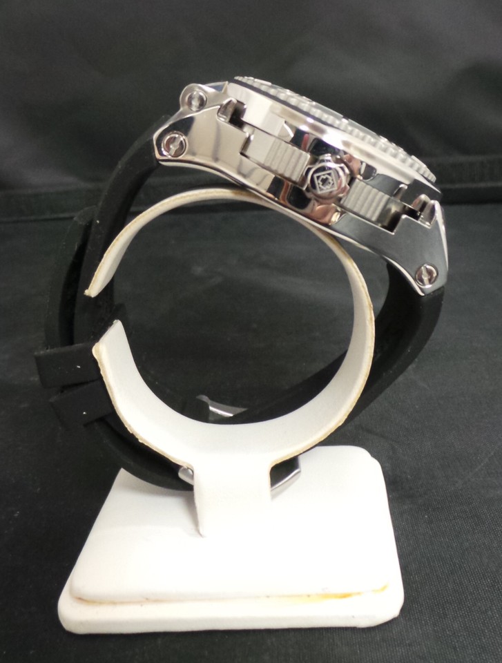 INVICTA 29749 Chronograph Transatlantic Flip Wristwatch 52mm Silicone ...