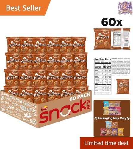 Crispy Mini Chocolate Chip Cookies - 2 oz Packs, Perfect for Sharing ...